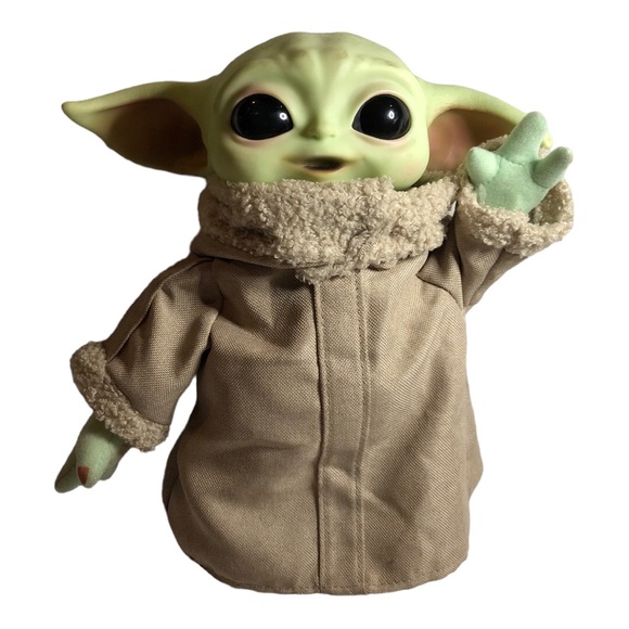 Mattel | Toys | Preloved Talking Grogu Doll Mattel The Mandelorian The ...